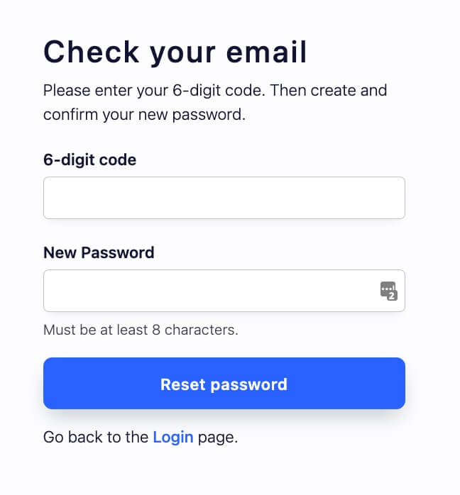 Pick A Password | Free Webflow Component
